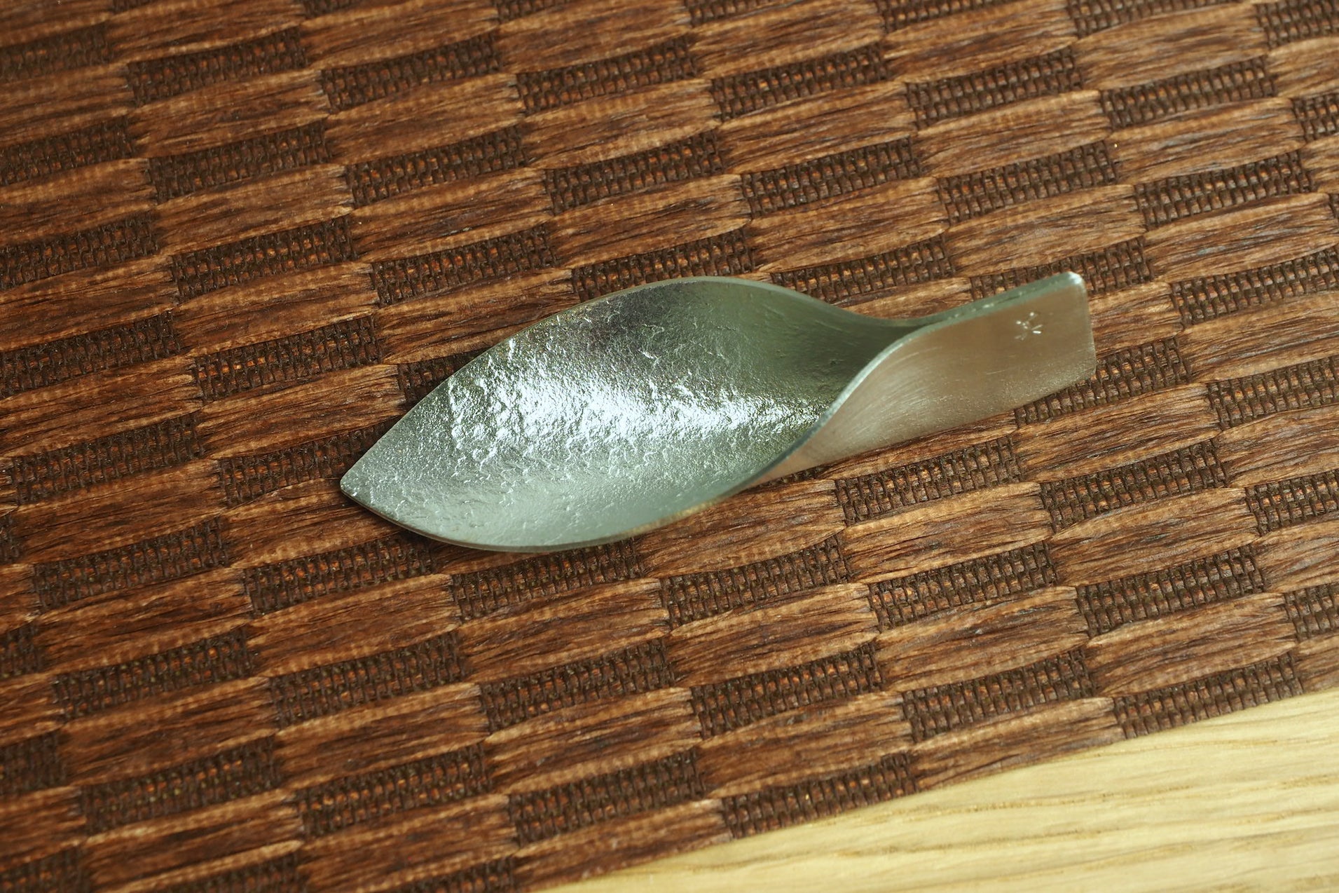 Nousaku - Tin Tea Leaf Spoon — Wa-in Japanese Handicrafts